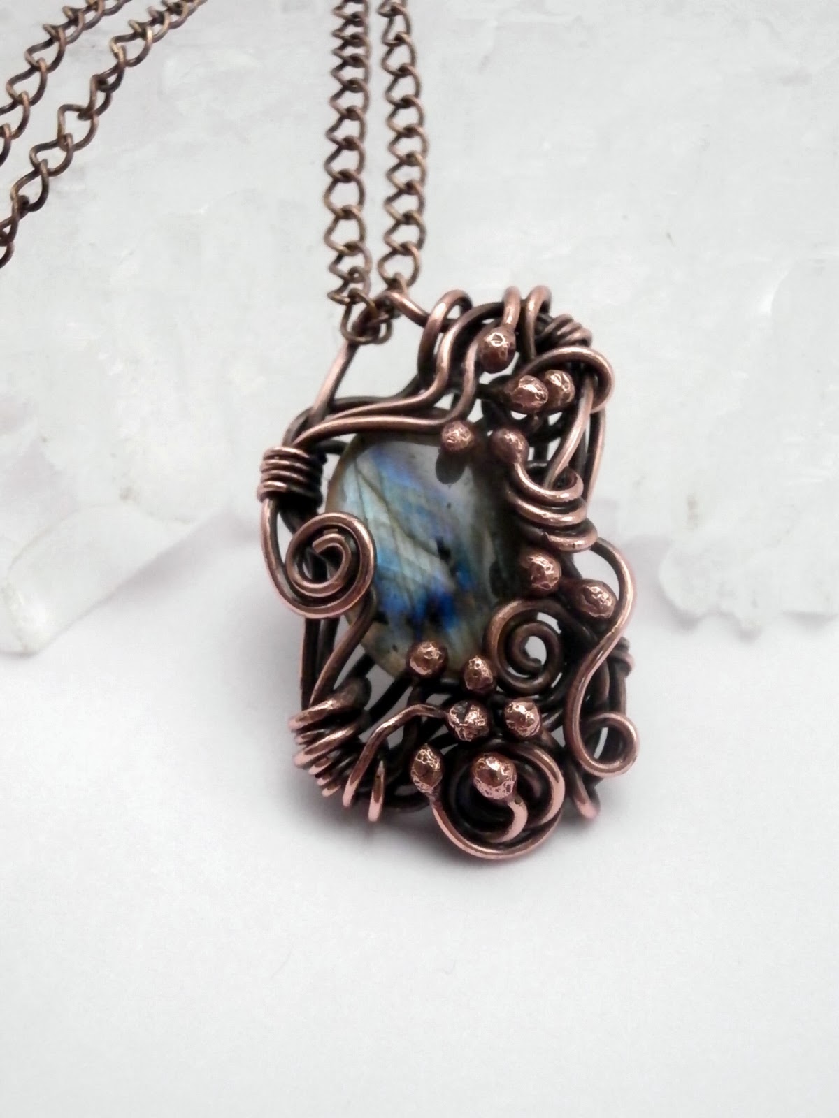 Perfectly Twisted Handmade Wire Wrapped Beaded and Gemstone Jewelry ...