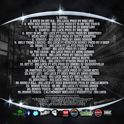 DJ FOCUZ MIXTAPES: BIG LUCK : WHITE GOLD