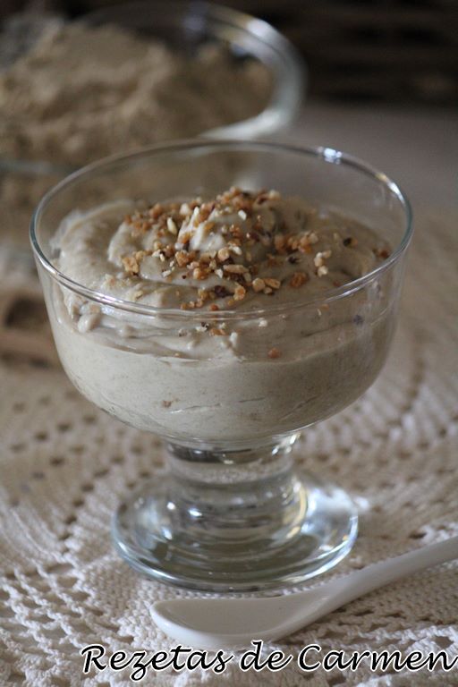 Mousse de gofio canario