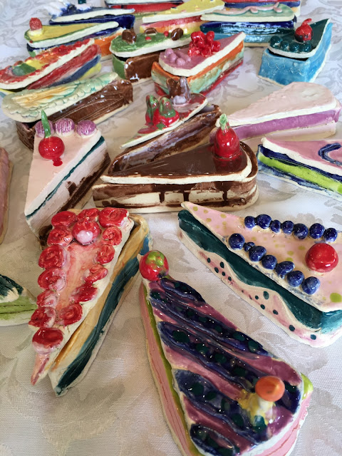 Sunnyside Art House: Ceramic Cake Boxes