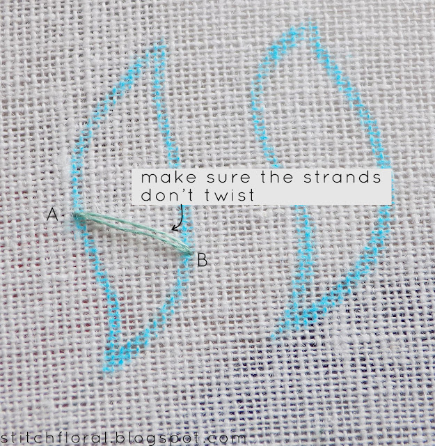 The classics of hand embroidery: satin stitch - Stitch Floral