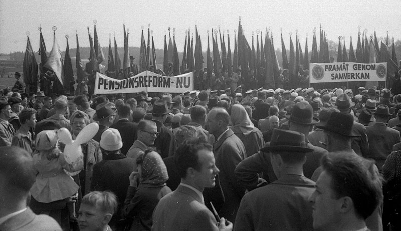 ON THE ROAD Archives: 1st of May 1959. Stockholm, Sweden