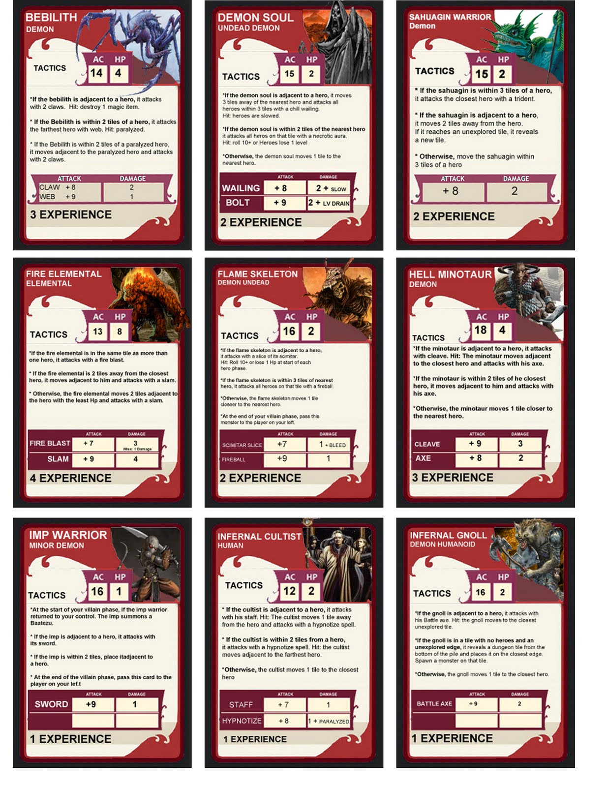 Morgothrond's musings: Custom heroes for D&d adventure board games