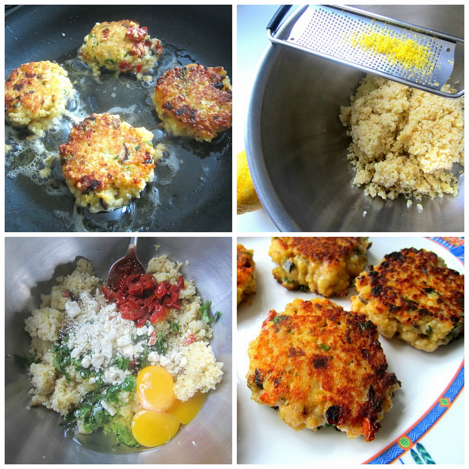 Umami: Mediterranean Couscous Cakes