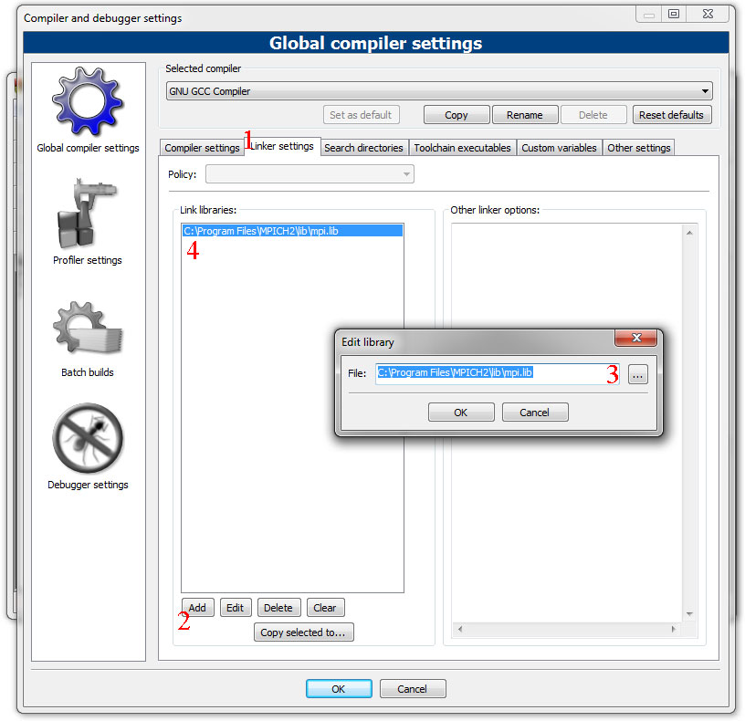 Sage Mpich2 On Codeblocks