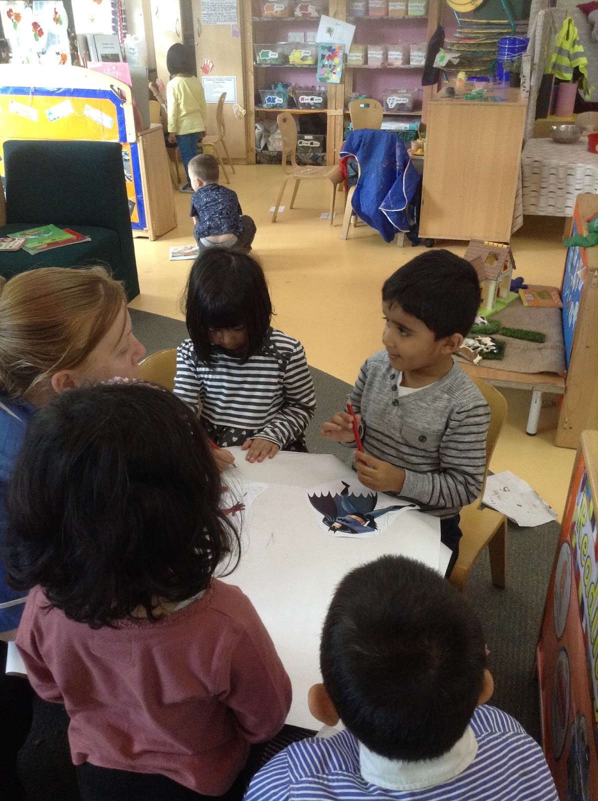 SMC Nursery @ Wensley Fold: 'Talking Table'