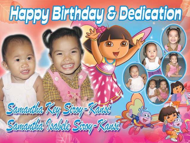 Dora Birthday Layout | CustomizePrintShop