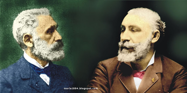 A cenar, Tony Robert-Fleury y Rodolphe Julian.