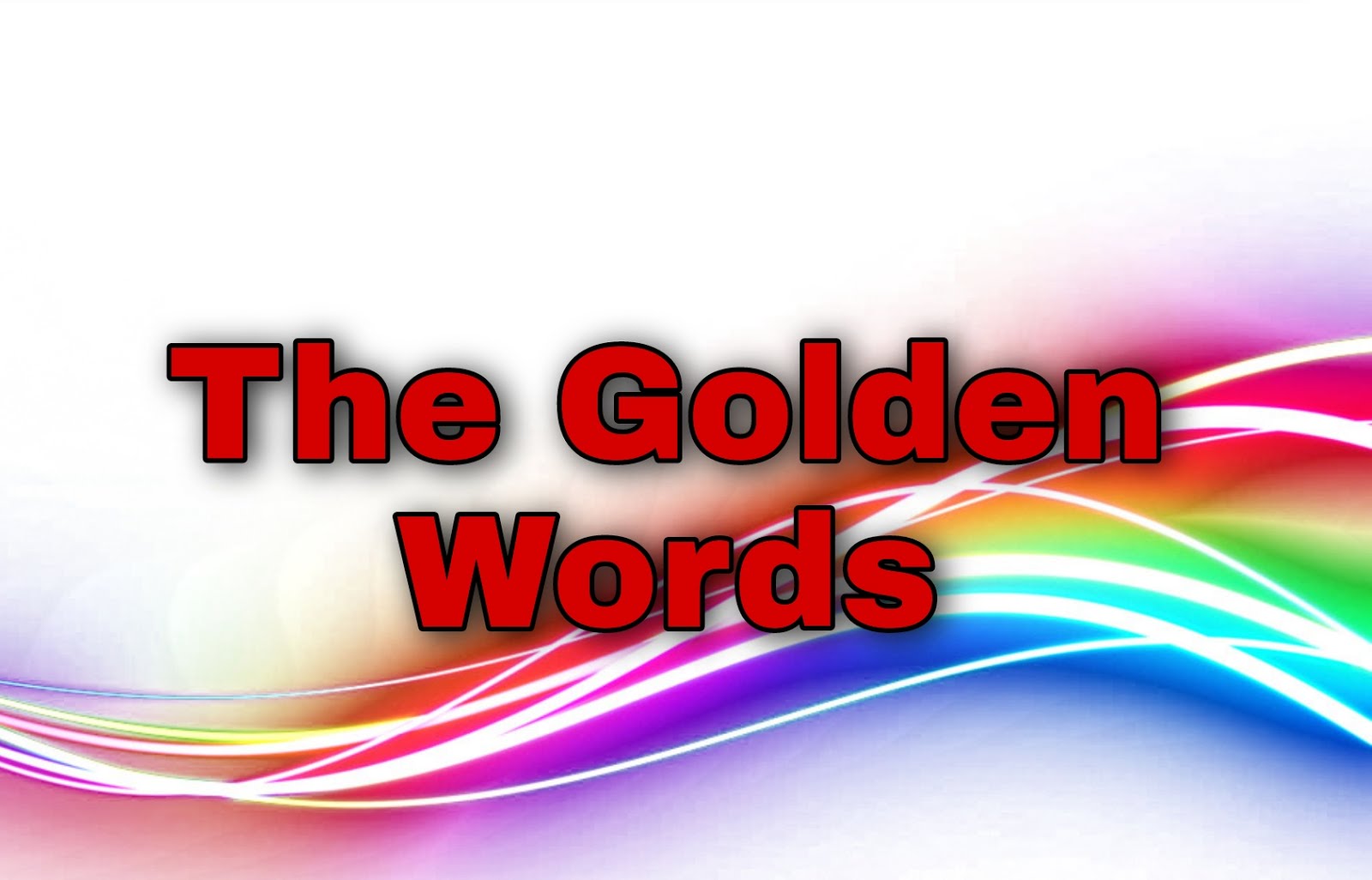 The Golden Words