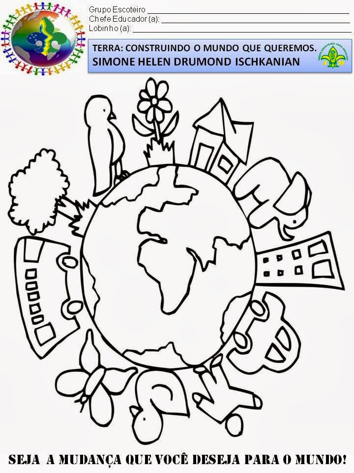 GRUPO ESCOTEIRO JOÃO OSCALINO : ATIVIDADES PARA COLORIR E DEBATER ...