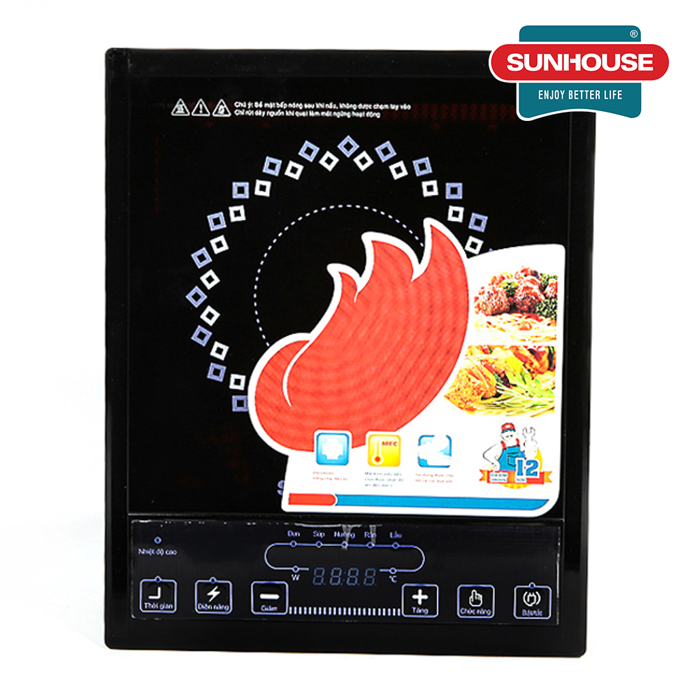 Đánh giá Bếp hồng ngoại SUNHOUSE SHD6011 và SHD6012