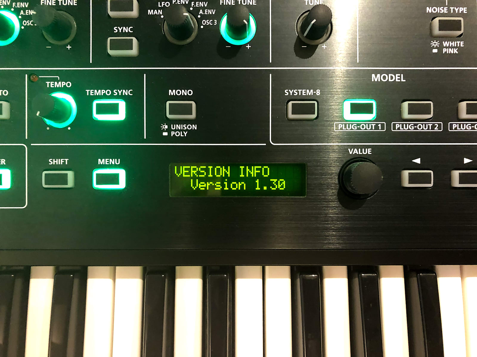 MATRIXSYNTH: Roland System 8 Synth w/Aluminum Ends & GEOSynths Sound Sets