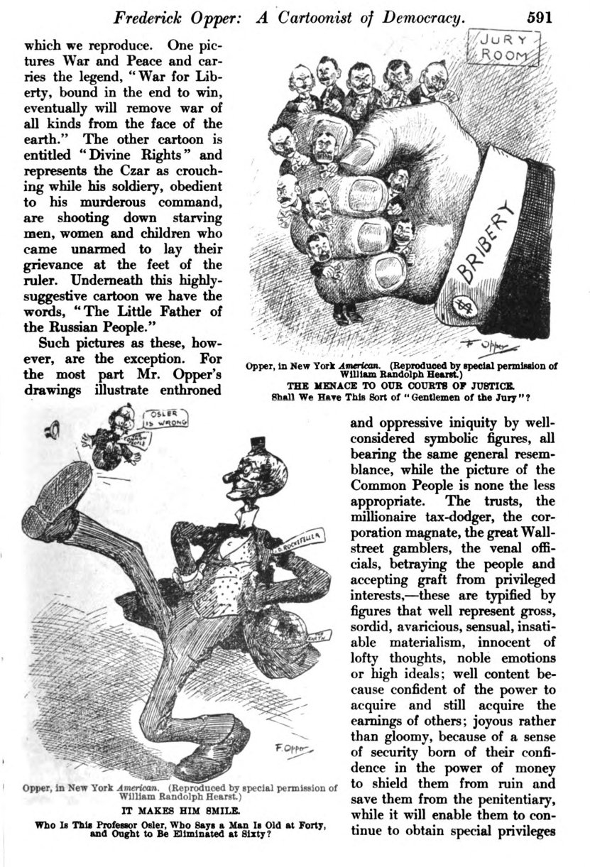 Yesterday’s Papers: Frederick Opper: A Cartoonist of Democracy