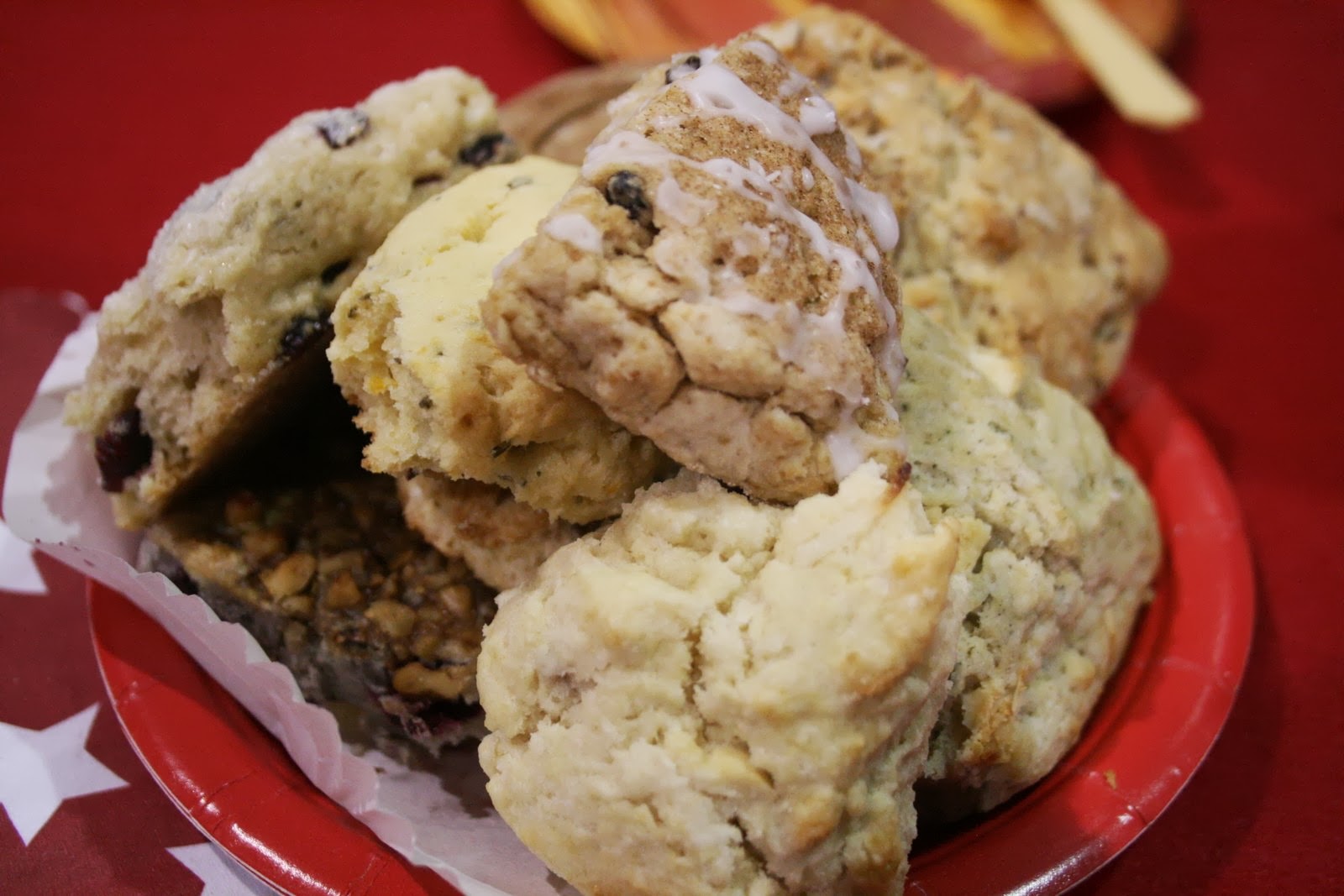 Delights of the Heart: King Arthur Scone Competition