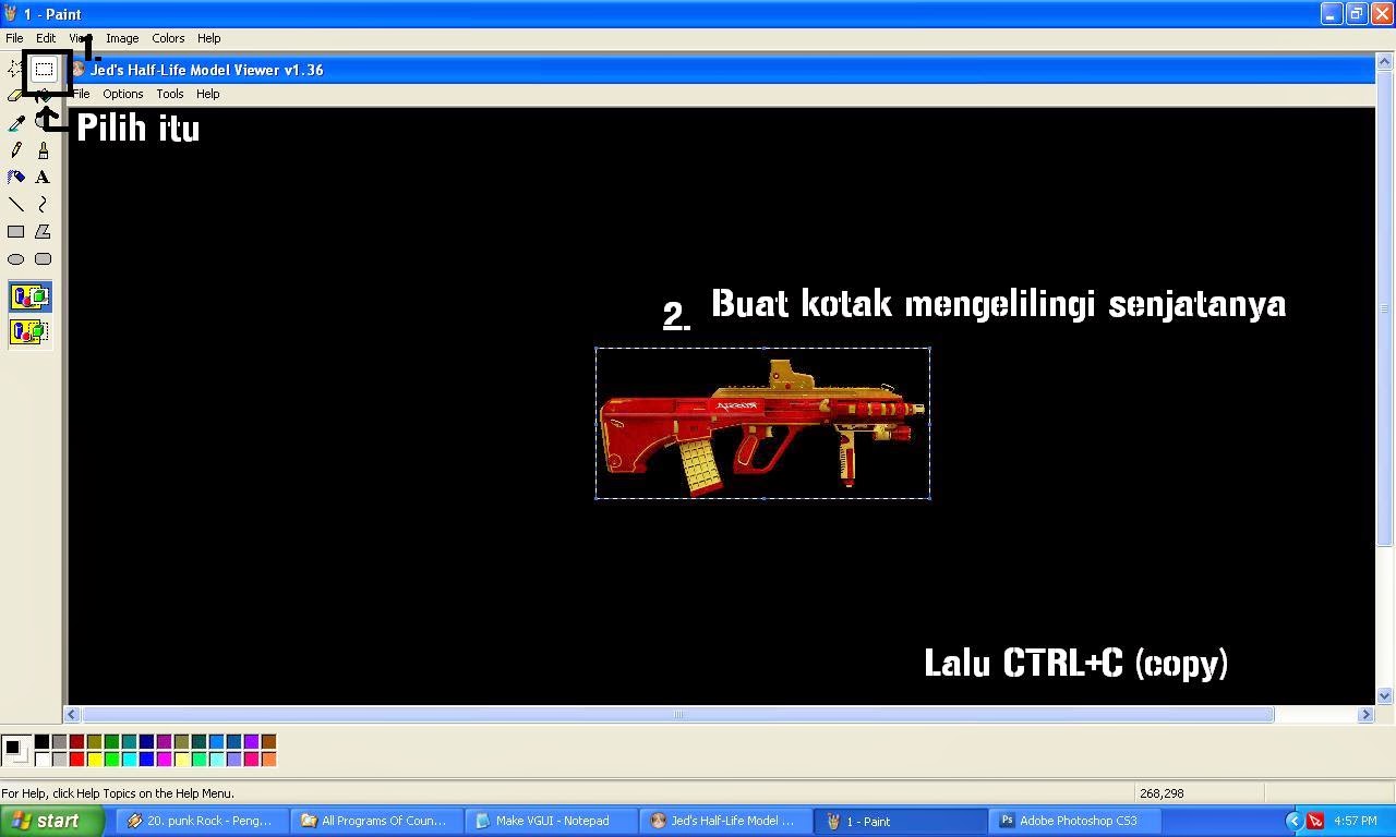 Cara Mengganti VGUI Counter Strike 1.6 - Hard Files™