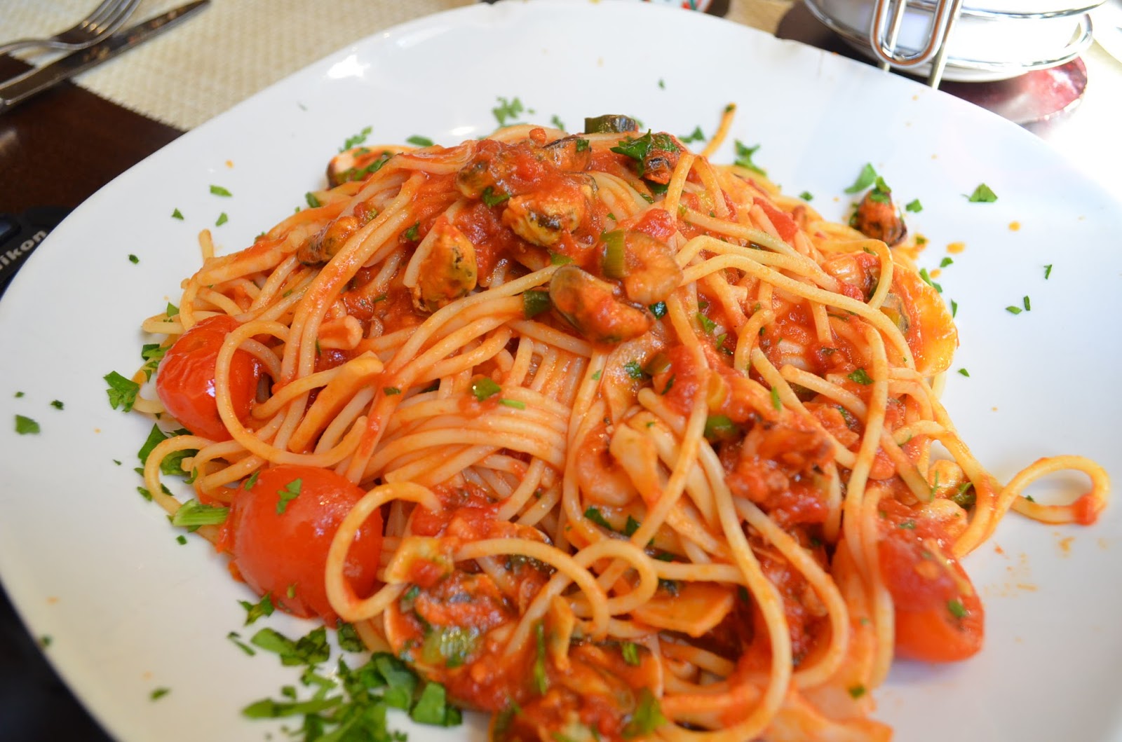 SPAGHETTI CON IL PESCE - CUCINA ESPRESSA