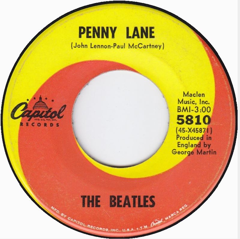 DIÁRIO DOS BEATLES: O single Penny Lane completa 50 anos parte 1