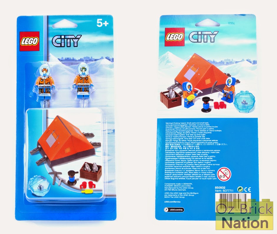 Oz Brick Nation: LEGO Exclusive Polar Accessory Set Review.