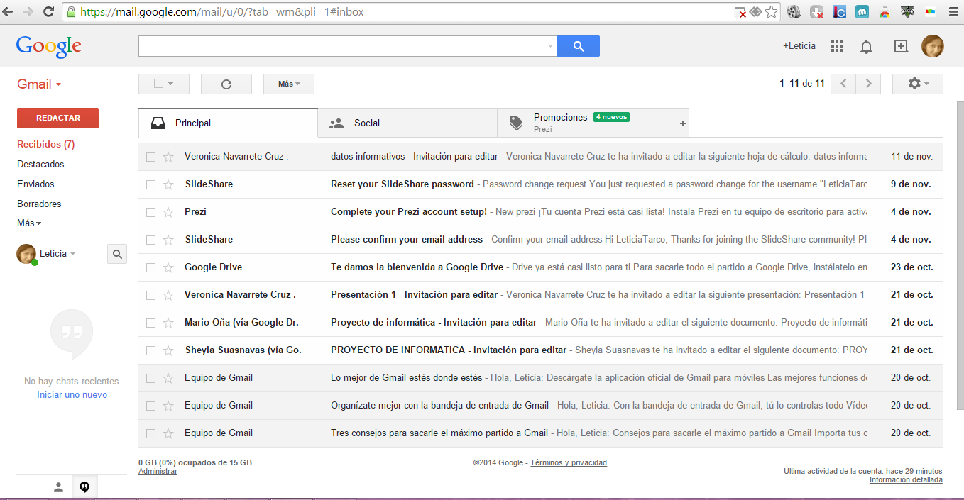 Portafolio de Informatica: GMAIL