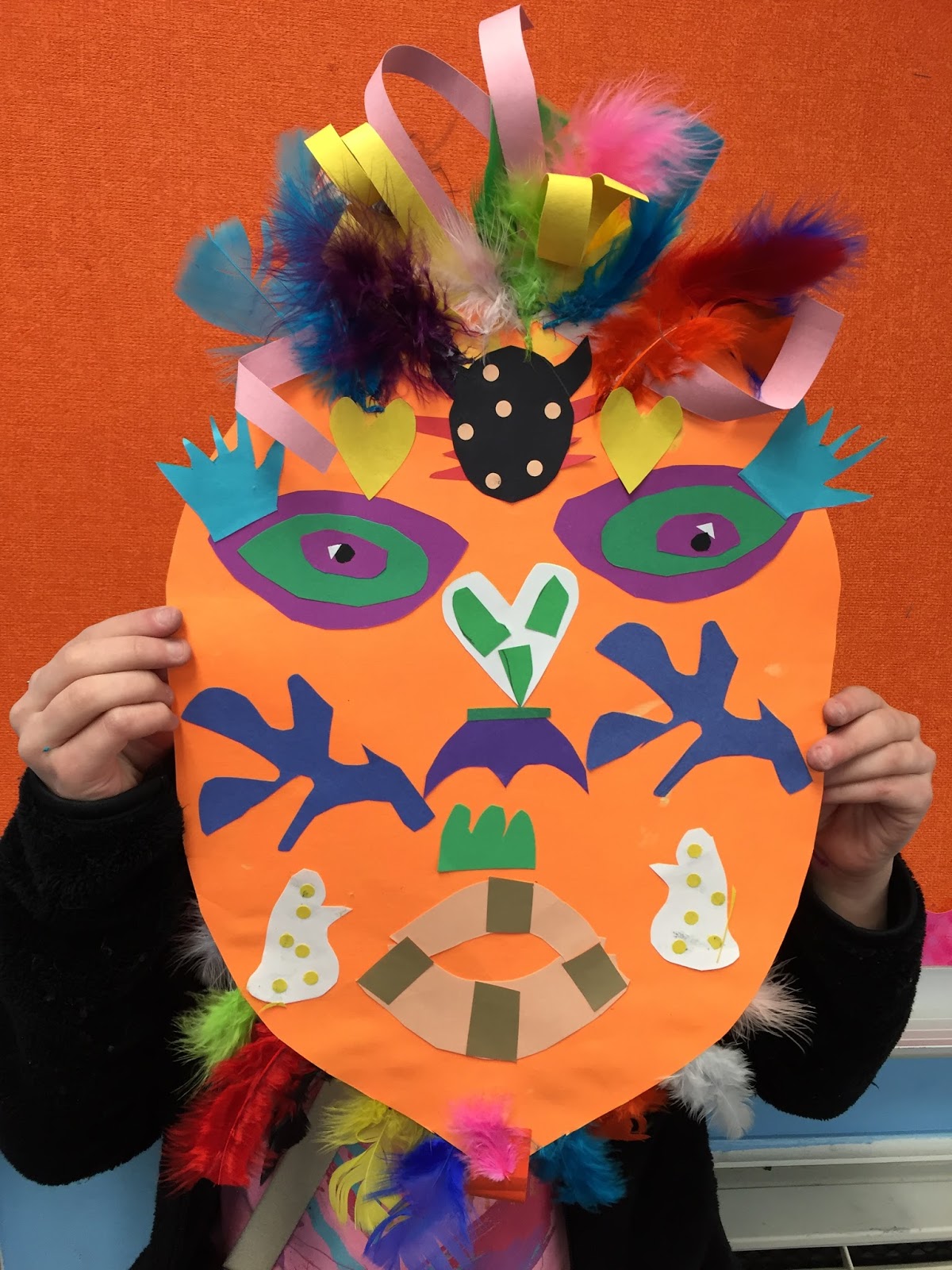 Elements of the Art Room: 5th Grade Masks!