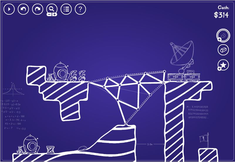 Game Walkthroughs (Oyun Çözümleri): Cargo Bridge 2 Walkthrough (The Moon)