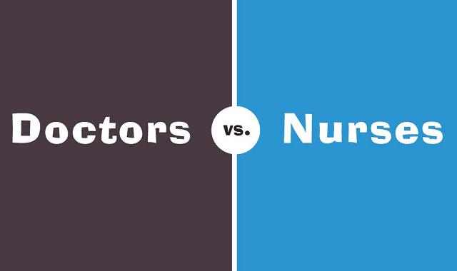 Doctors Vs. Nurses #Infographic - Visualistan