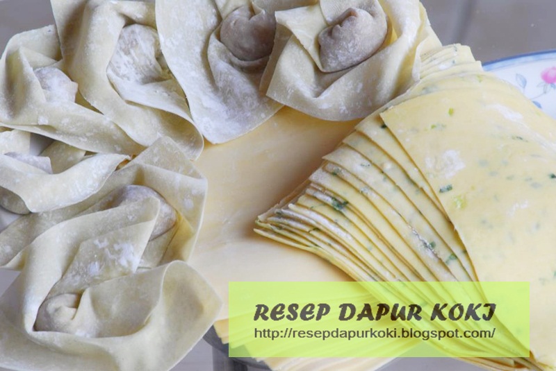 Resep Cara Membuat Kulit Pangsit Enak - RESEP DAPUR KOKI