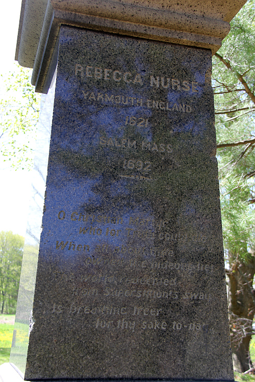 forefamilies: Rebecca Nurse Homestead visit part two: The Cemetery