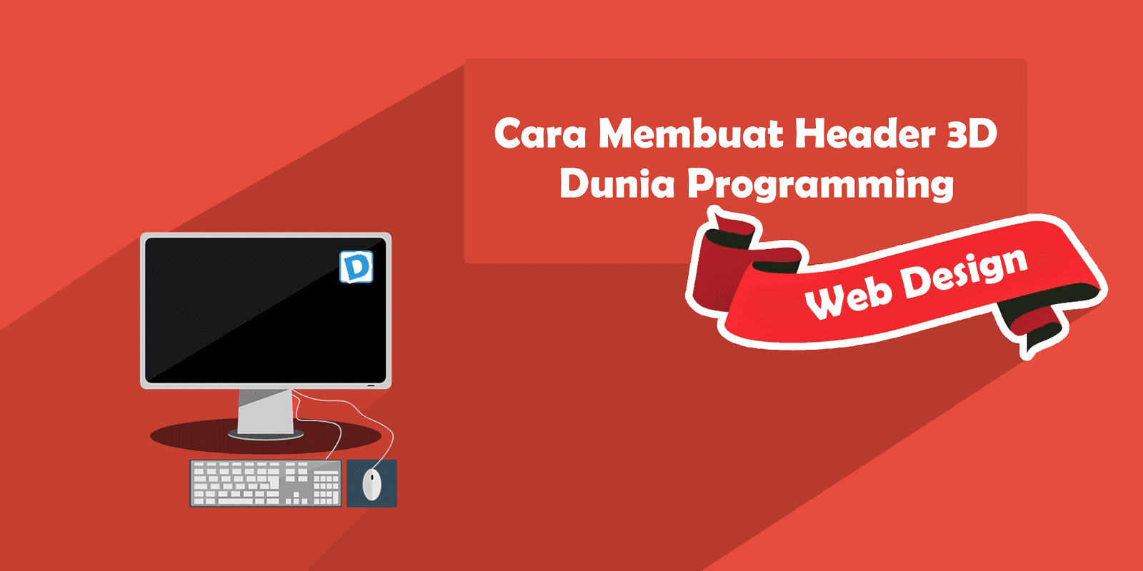 Cara Membuat Header Website Keluar Area Keren - Dunia Programming