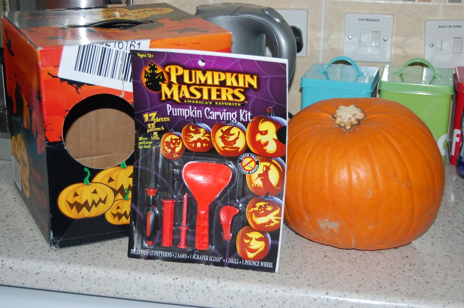 Waitrose Pumpkin Carving Kit Review - My Three and Me