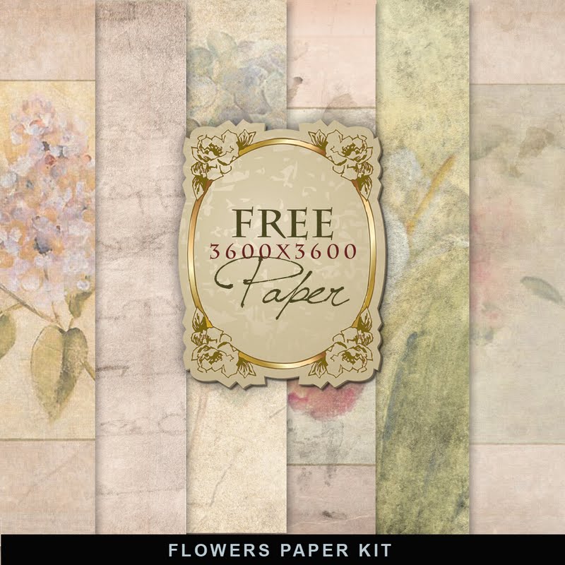 Freebies Flowers Paper Kit:Far Far Hill - Free database of digital ...