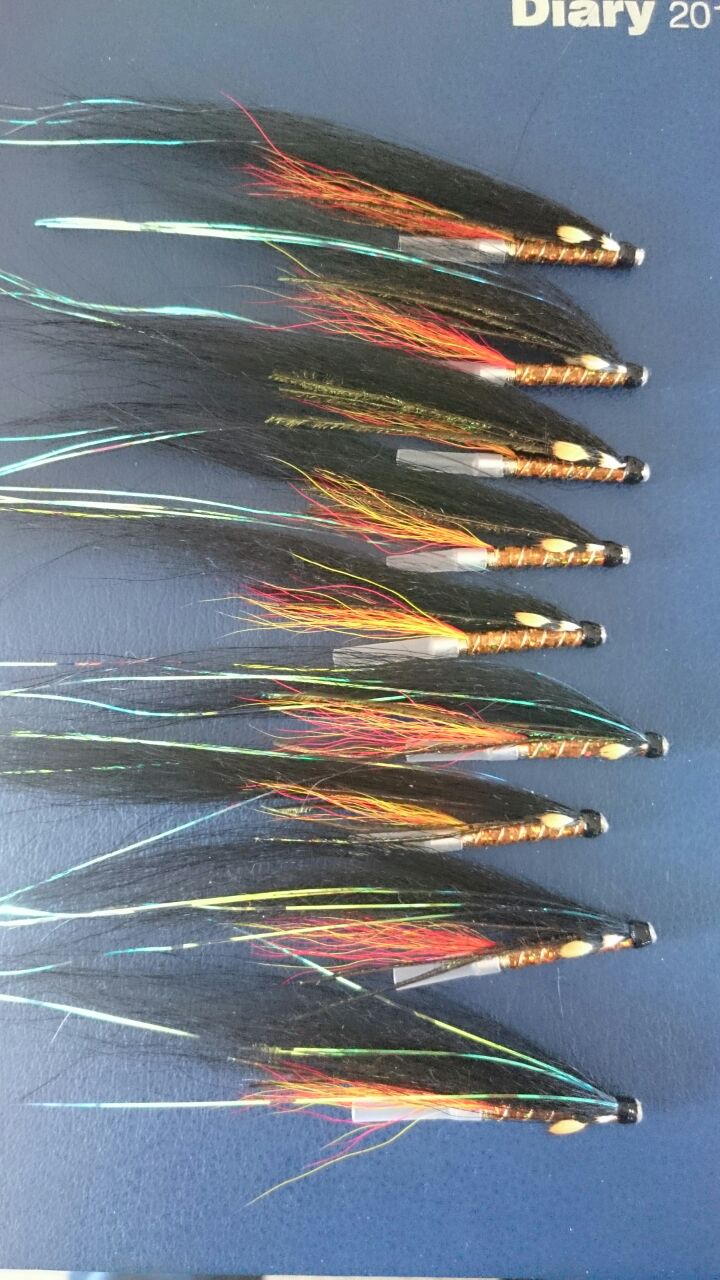 Salmon Fly: Cohn's Copper Sunray Shadow Variant Salmon Tube Fly - Tay ...