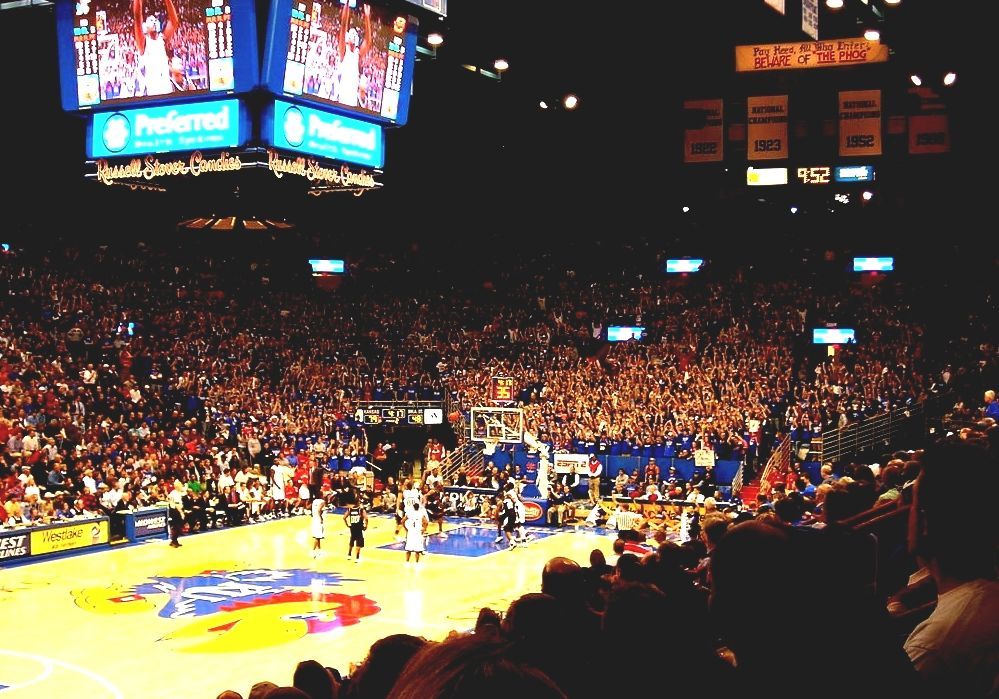 Allen Fieldhouse - Kansas Basketball Arena