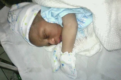 Comedian Baba De Baba & Wife Welcome Baby Boy (Photo)