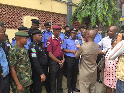 Photos: Lagos State Police begin enforcement of traffic law on Friday