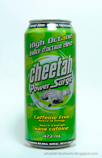 What I Drink At Work: Cheetah Power Surge Energy Drink Green Apple Review