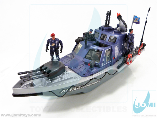 JoMi toys: Special Elite Police Force Heavy Patrol Boat