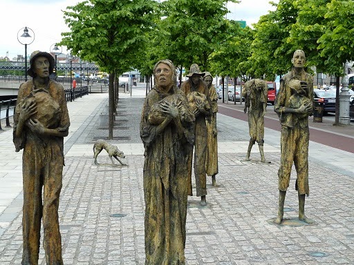 History Map Scotland: 1846 Highland Potato Famine