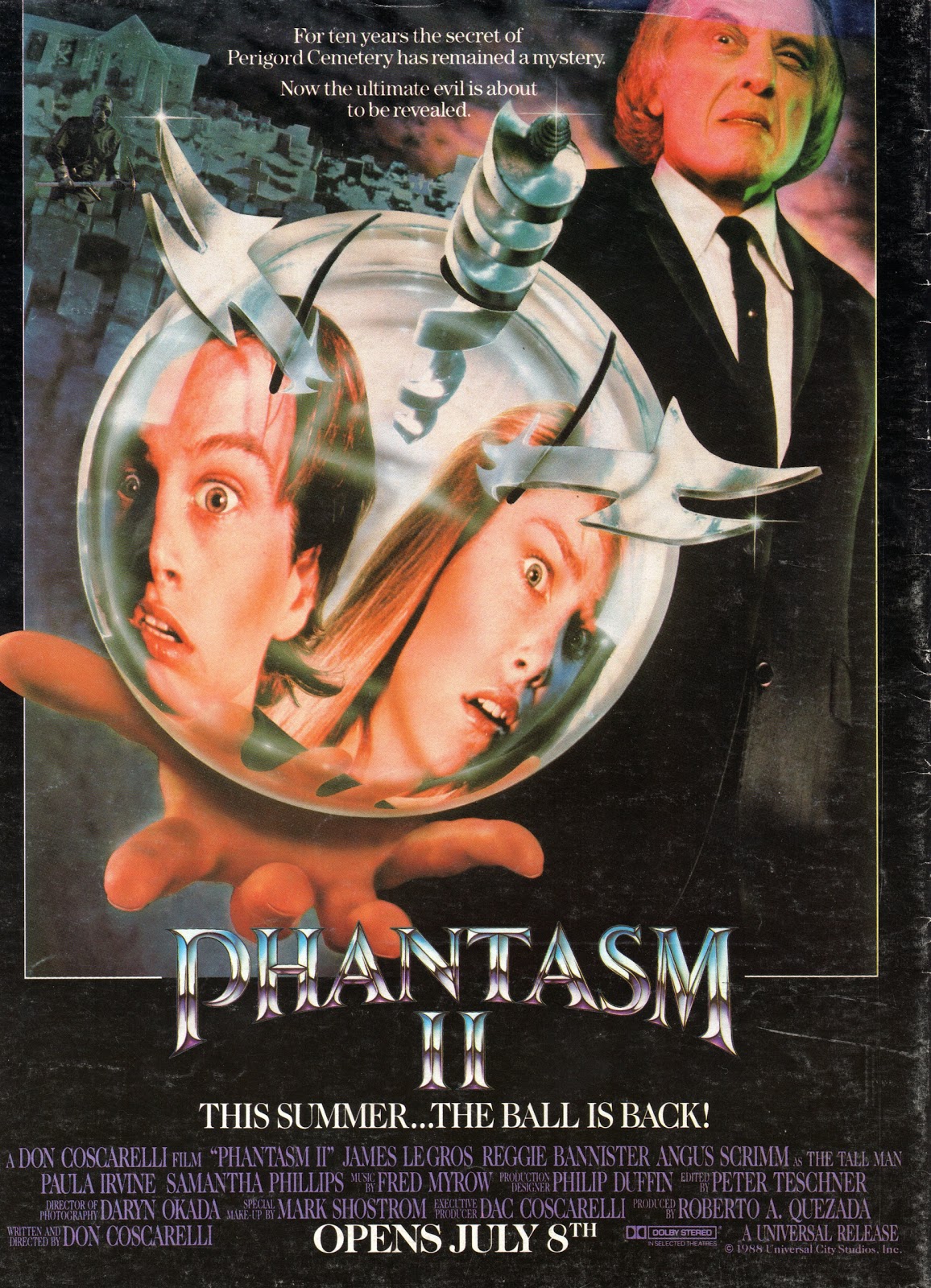 Ha ha, it's Burl!: Burl reviews Phantasm II! (1988)