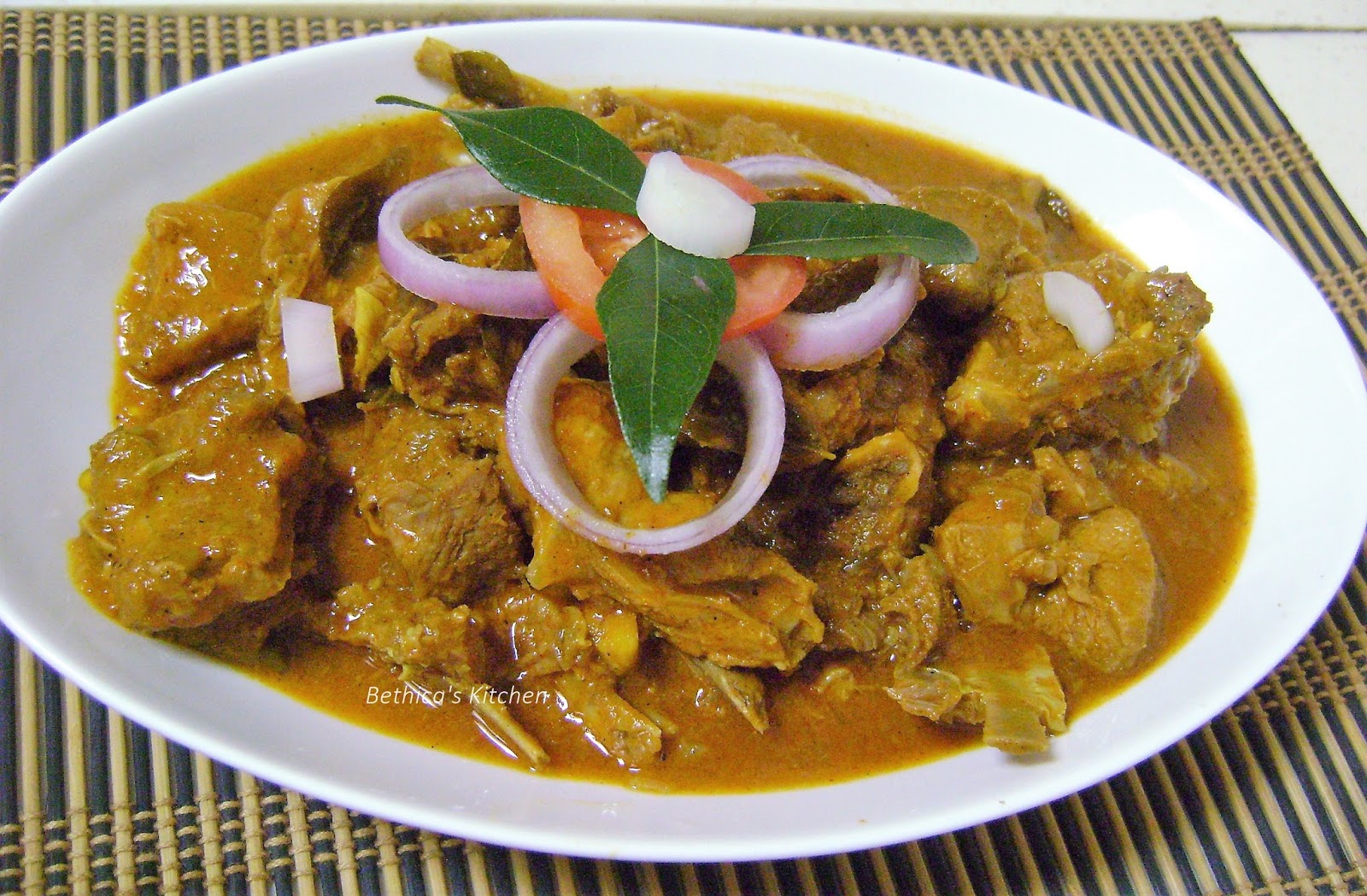 Bethica's Kitchen Flavours: Sri Lankan Mutton Curry