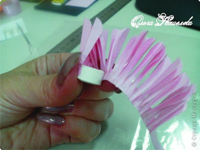 How to make pink flowers - crazzy craft