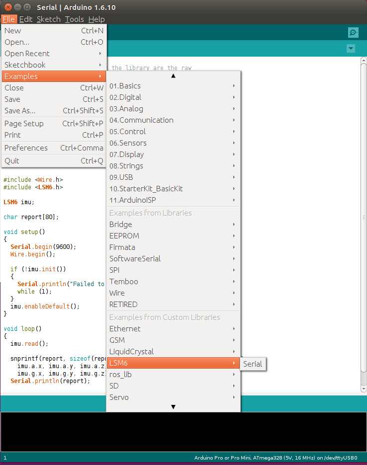 Trees Blog Reading Serial Imu Data