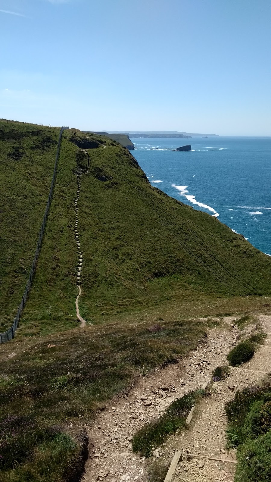 South West Coast Path Walk: Day 18. Perranporth to Portreath