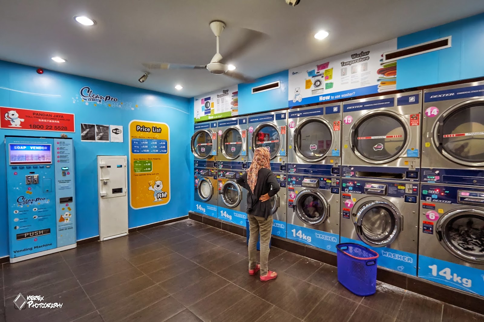 CARA-CARA MENGGUNAKAN LAUNDRY LAYAN DIRI | Ceritera Si Gadis Biru