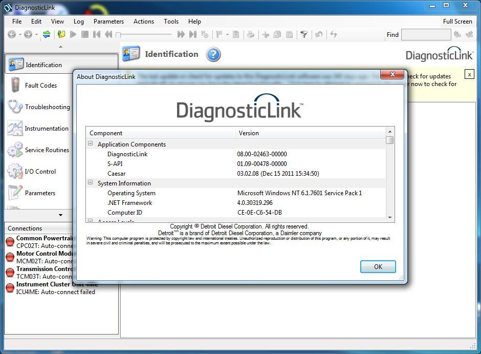 SOFTWARE DE DIAGNOSTICO DIESEL