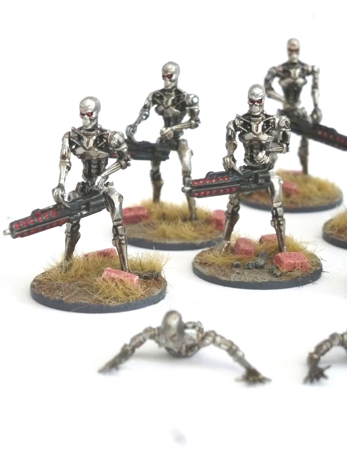 Volley Fire Painting : Terminator Genisys Miniatures Game review