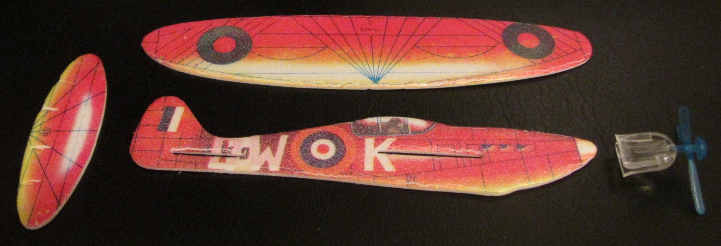 The Styrofoam Glider Squadron: Power Prop Flying Gliders - #11 Spitfire MK1