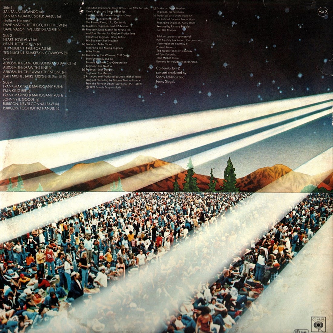 1978 California Jam 2 - Varios Artistas - Rockronología