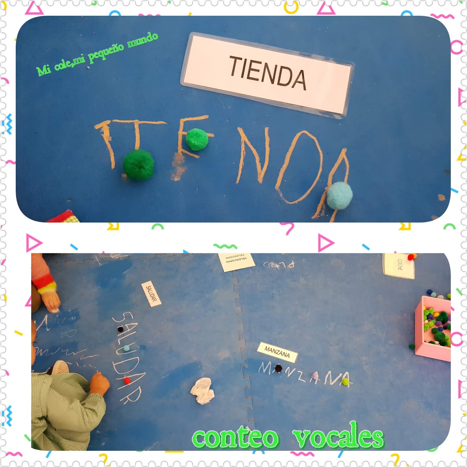 MI COLE, MI PEQUEÑO MUNDO: JUEGOS DE LETRAS: FONÉTICA