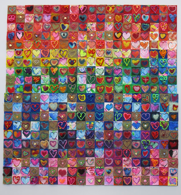 Cassie Stephens: heart projects